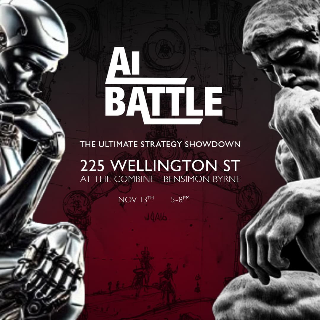 Ai Battle - Strategy Showdown | Community Events | The Combine | Toronto