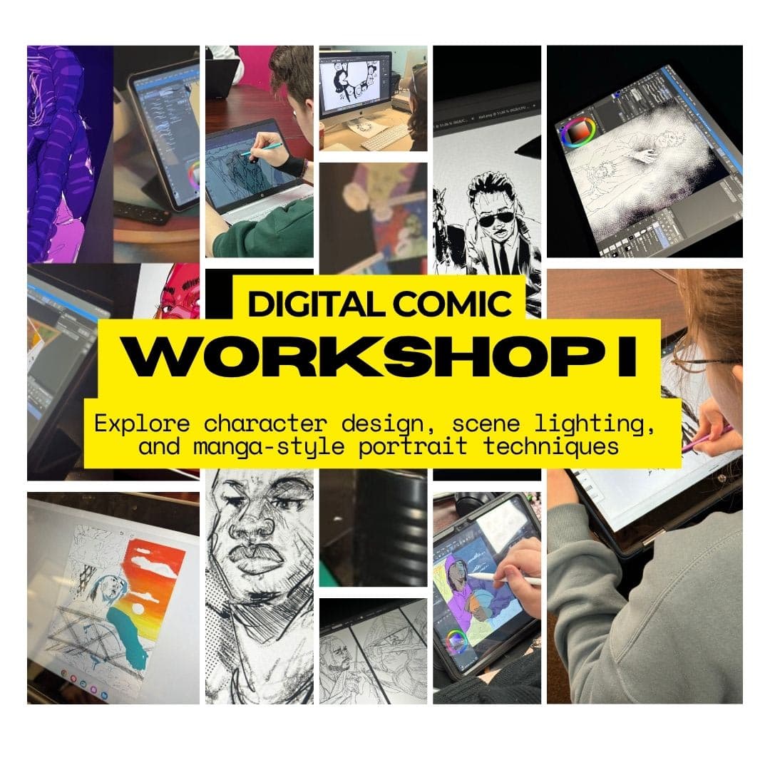 Beginner Digital Comic Book Workshop with Andy Akangah | Community ...