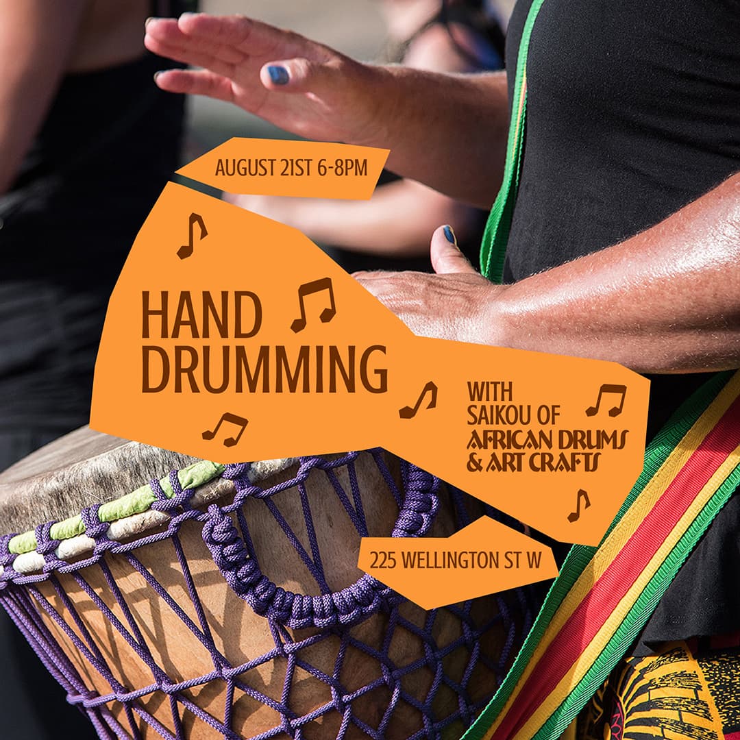 Hand Drumming with Saikou of African Drums | Community Events | The ...